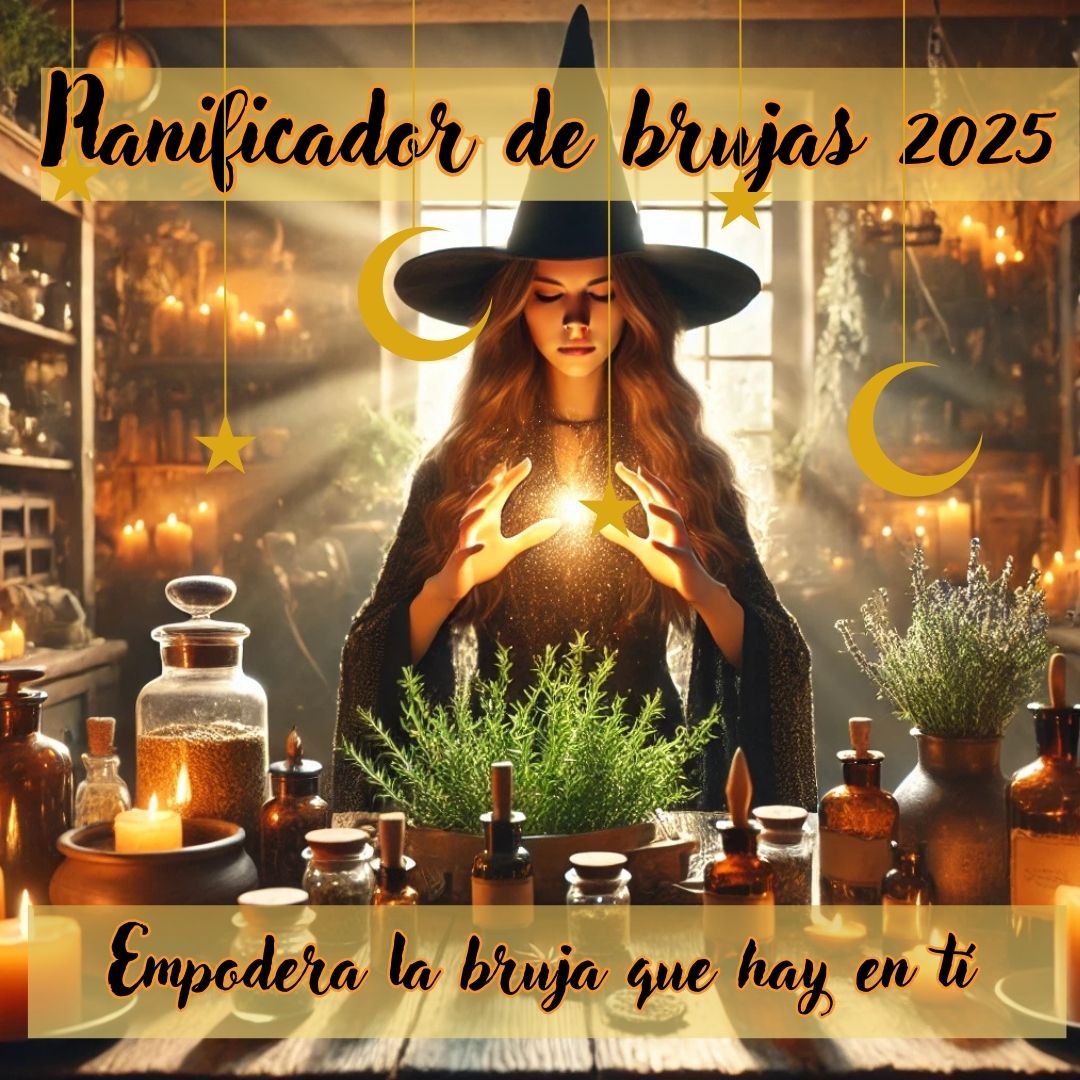 Planificador de brujas 2025 + 4 BONUS EXTRAS