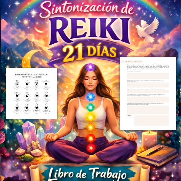 Diario de ejercicios Reiki - Sintoniza en 21 días - Paolo Lopez