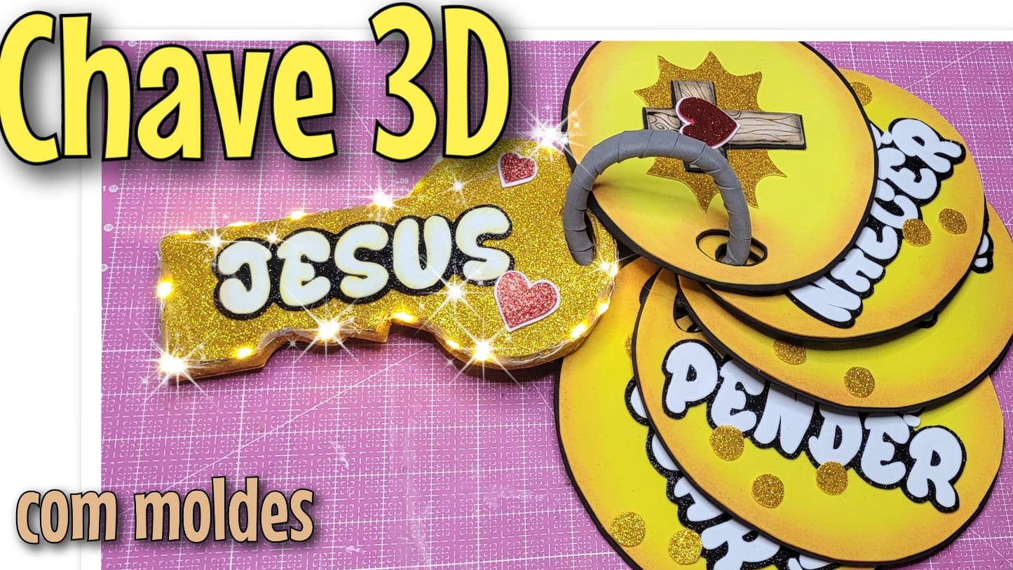 Molde Chave do Cadeado - Aline Coutinho Lobo Alves | Hotmart