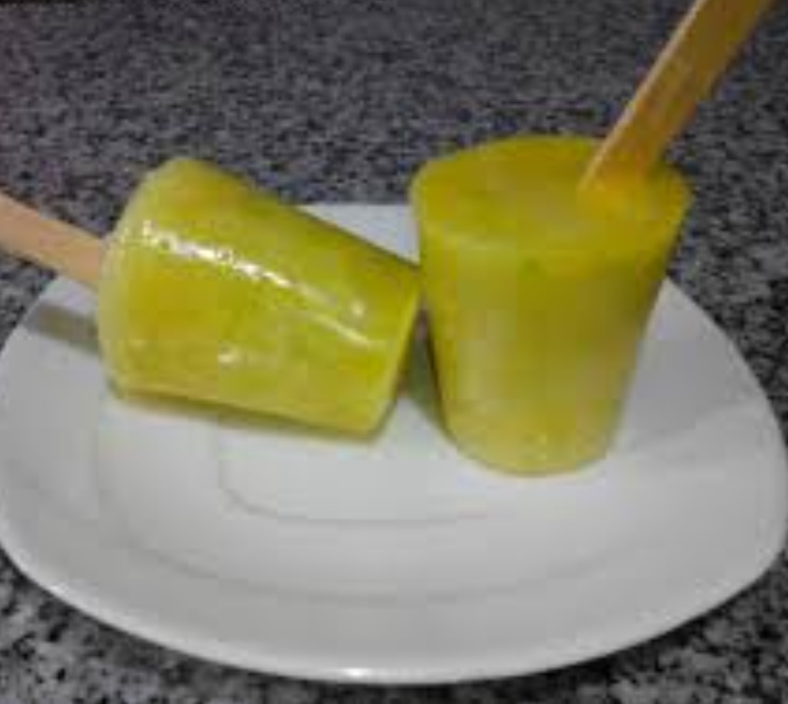 Receta cremas de mango biche