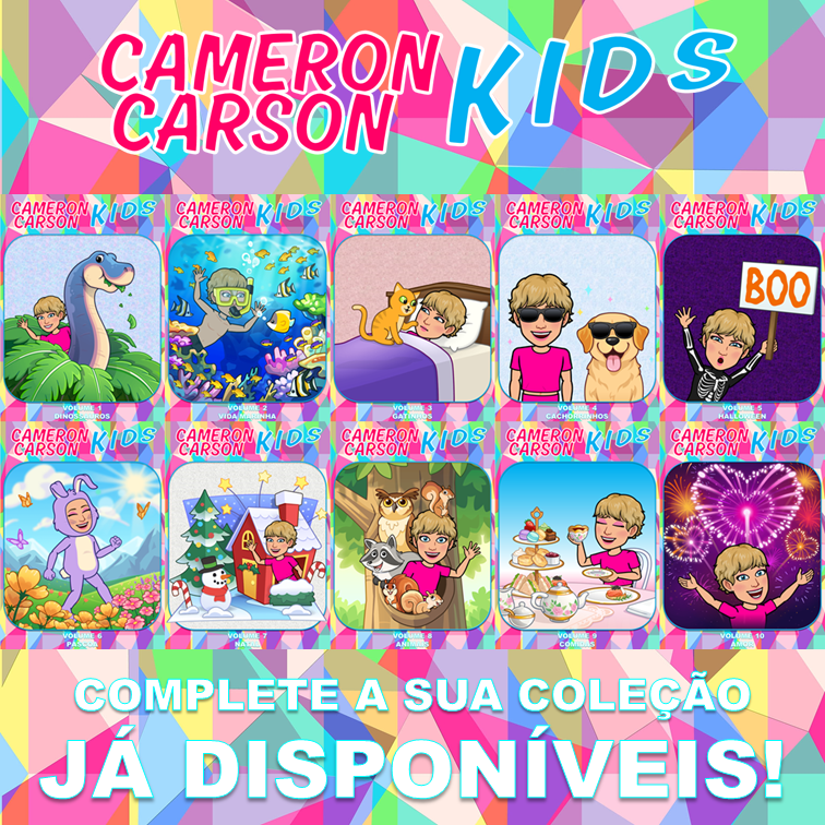 CAMERON CARSON KIDS - COLEÇÃO COMPLETA - 10 VOLUMES