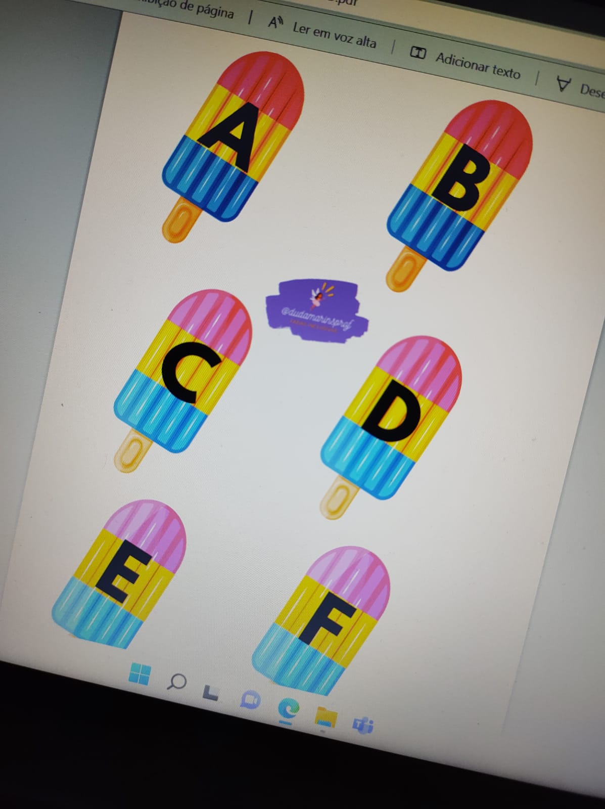 SORVETERIA DO ALFABETO - Maria Eduarda Marins Gonçalves | Hotmart