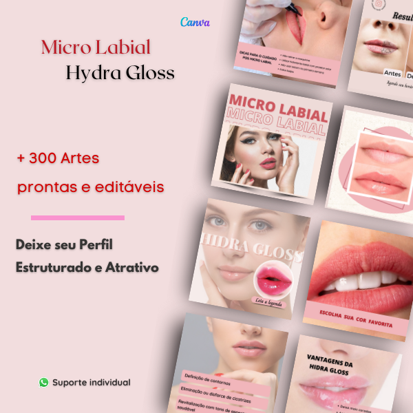 Pack Micro Labial e Hidra Gloss 2.0 - Tamires Cristina da silva 089...