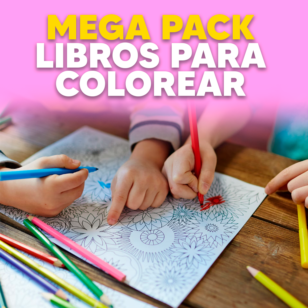Mega pack libros para Colorear - MASTER DIGITAL | Hotmart
