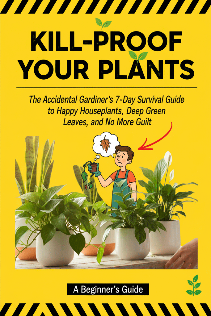 KILL-PROOF YOUR PLANTS: The 7-Day Survival Guide for the Novice Gar...