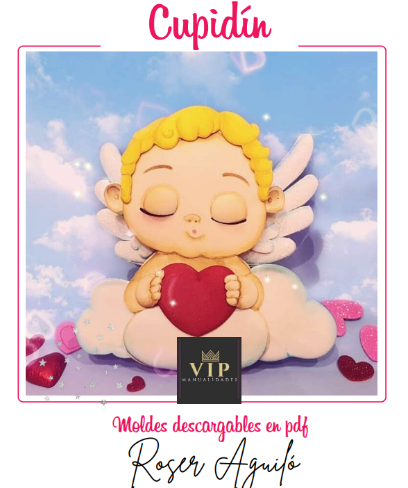 Molde Cupido - Escuela de Manualidades | Hotmart