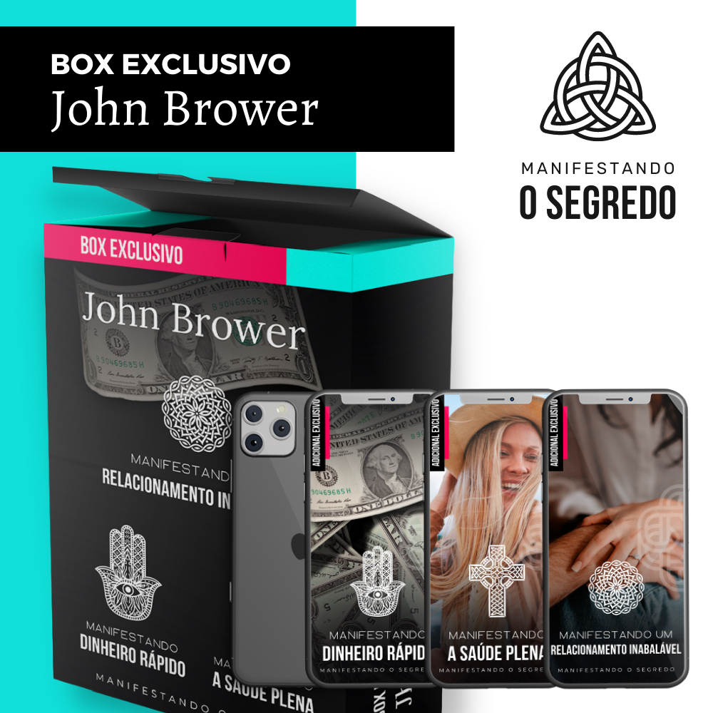 COMBO BOX EXCLUSIVO - JOHN BROWER - Lucas Loureiro Figaro | Hotmart