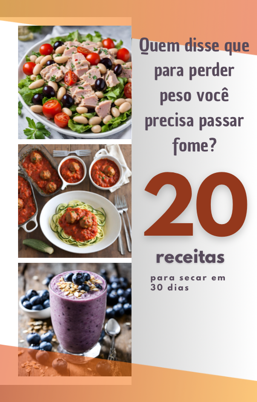 Quem disse que para perder peso você precisa passar fome? 20 receit...