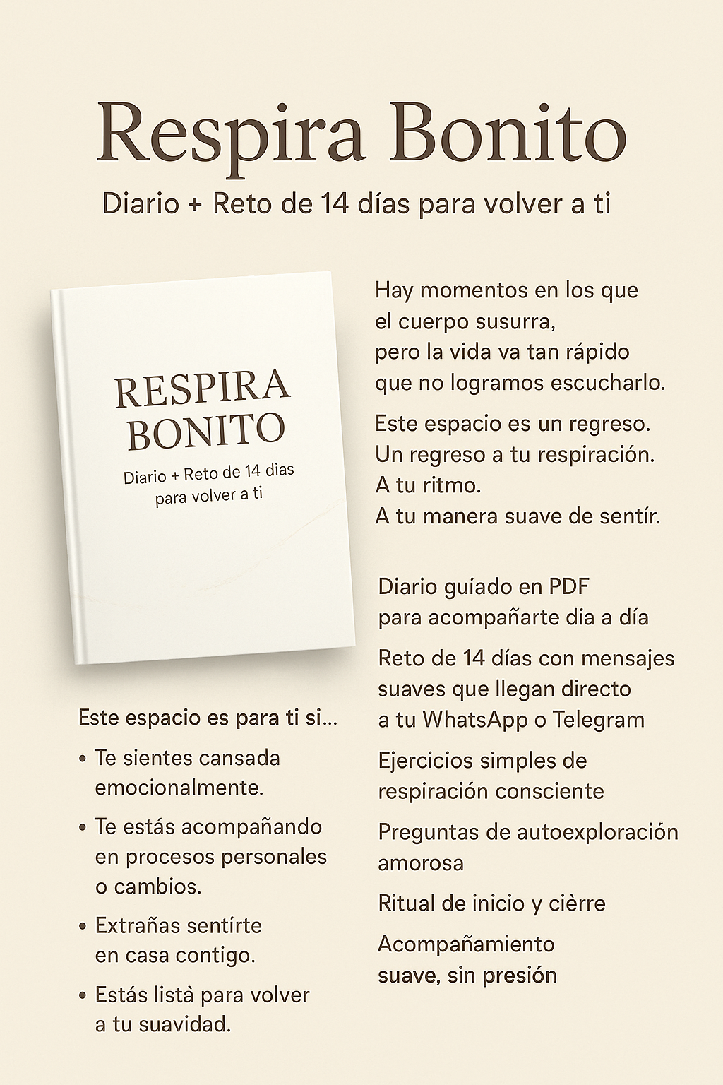 Reconecta con tu calma interior en 14 días | Hotmart