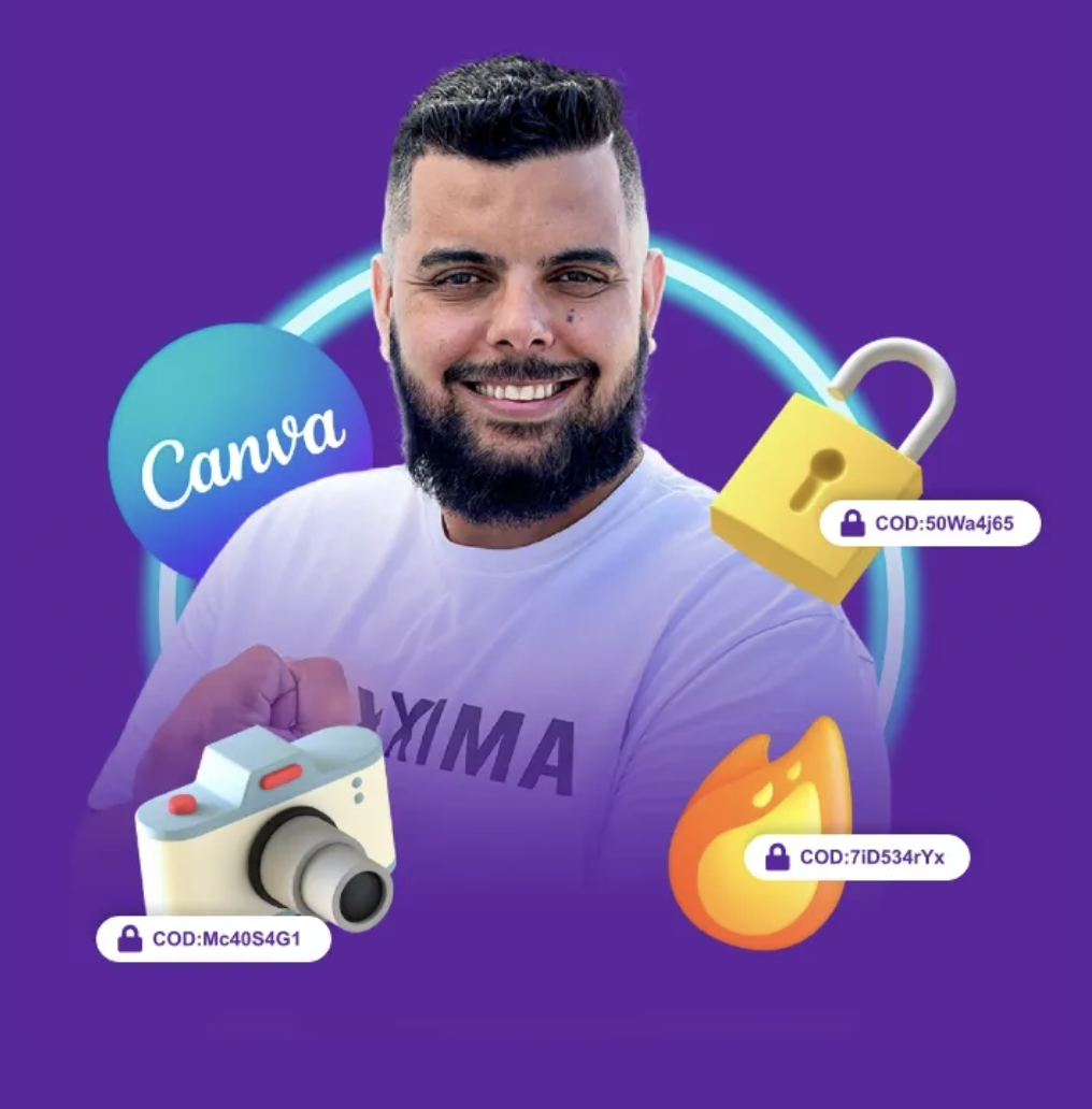 Cuaderno de Códigos en Canva - Ricardo Maxxima | Hotmart