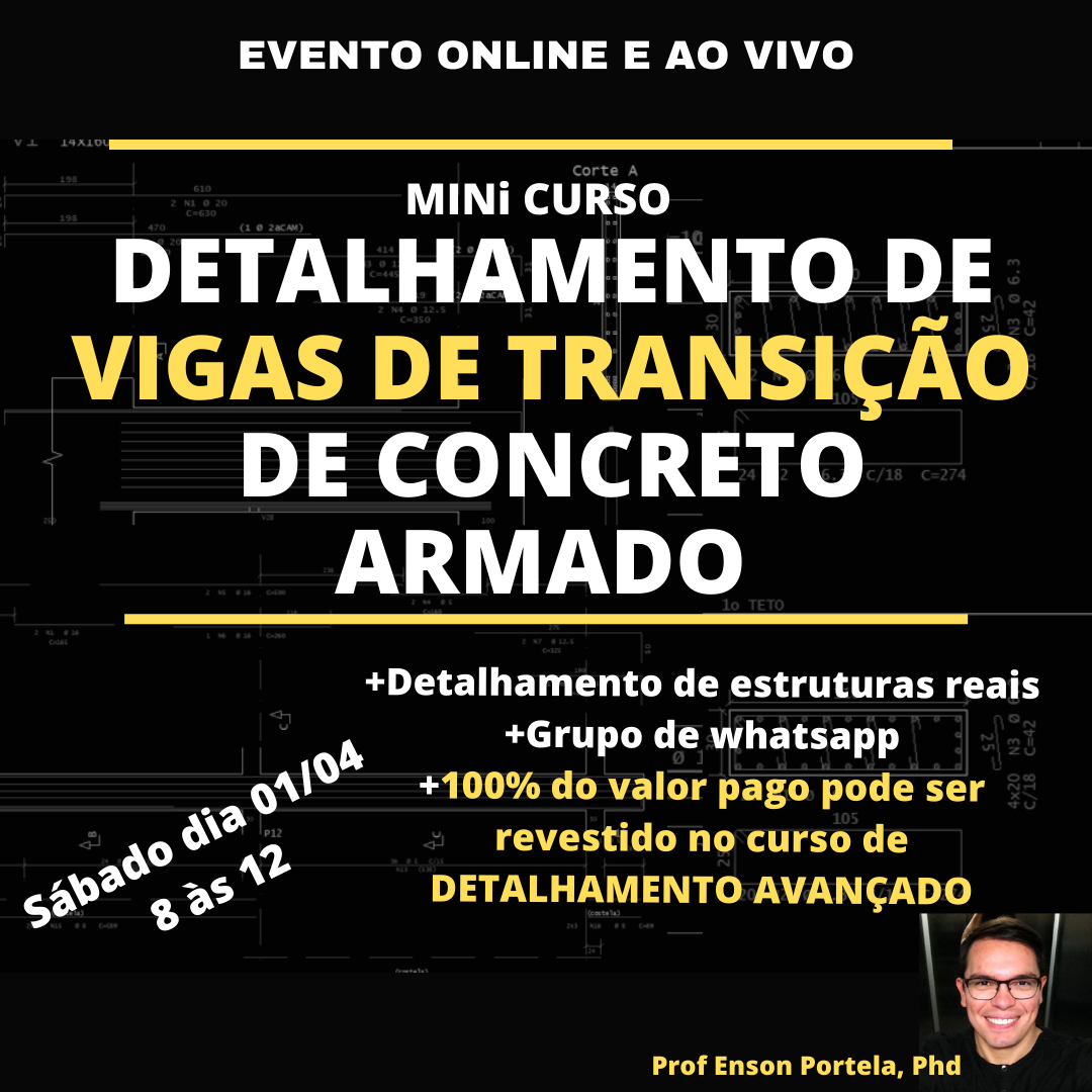 VIGAS DE TRANSIÇÃO: ANÁLISE E DETALHAMENTO - Enson Portela, DSc | H...