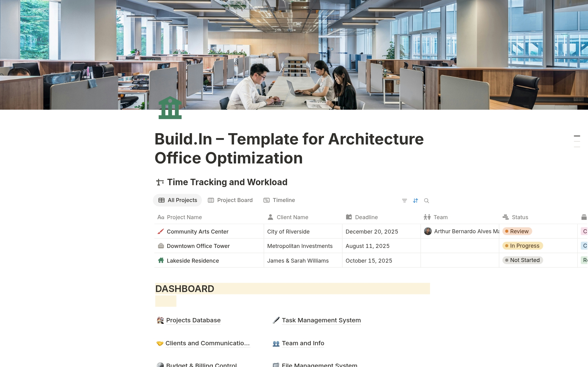 Build.In – Architecture Office Optimization | Hotmart