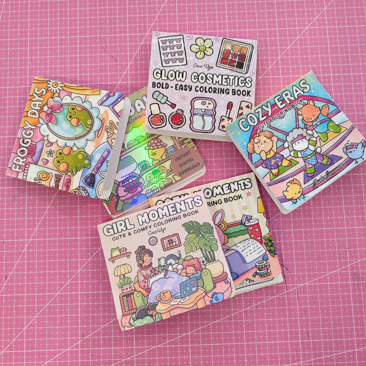 Minilivros de Bolso para Colorir (PDF) - Koi es amor | Hotmart