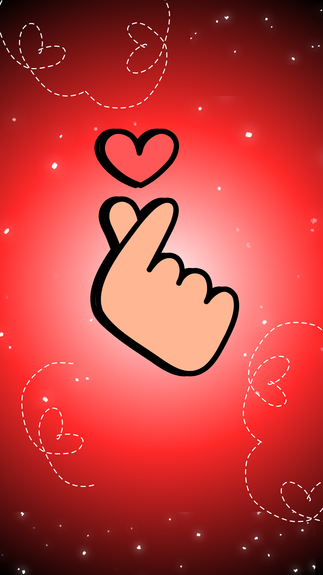 Wallpaper coração coreano! - Juliana ( Juli ) | Hotmart