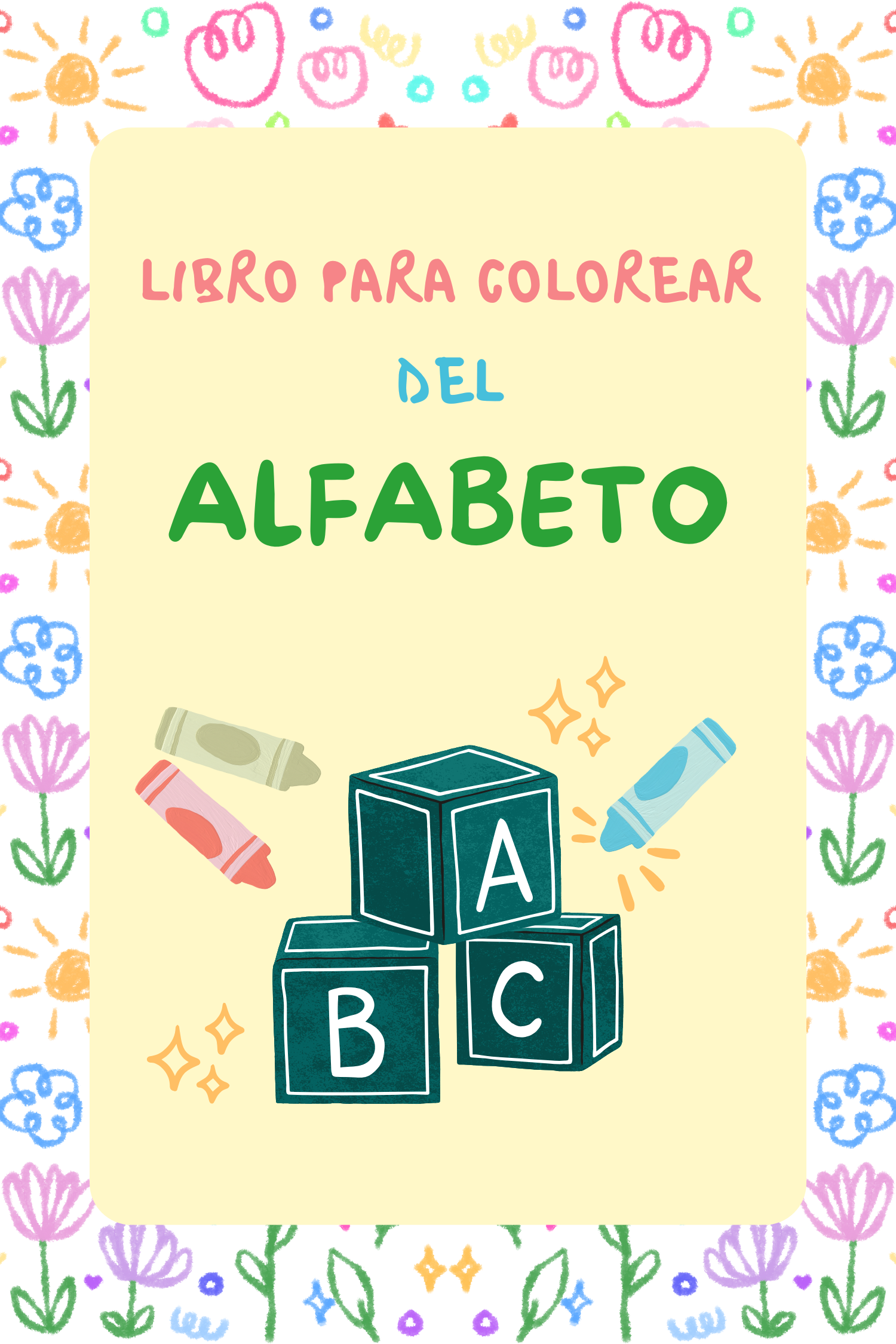 Libro para colorear del Alfabeto - MoonGirl | Hotmart