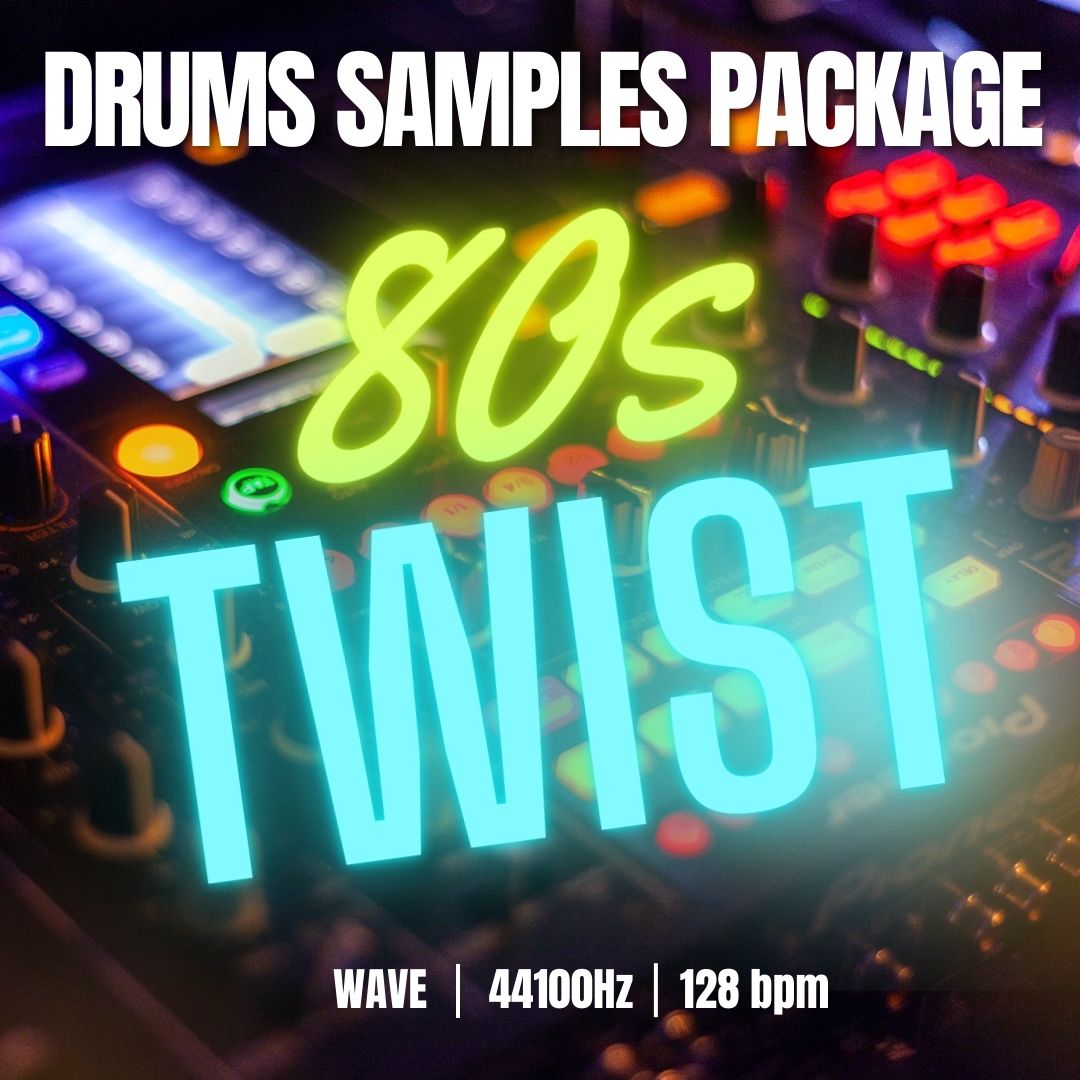 Drums Samples Package 80s Twist! - Carlos Lestrade | Hotmart
