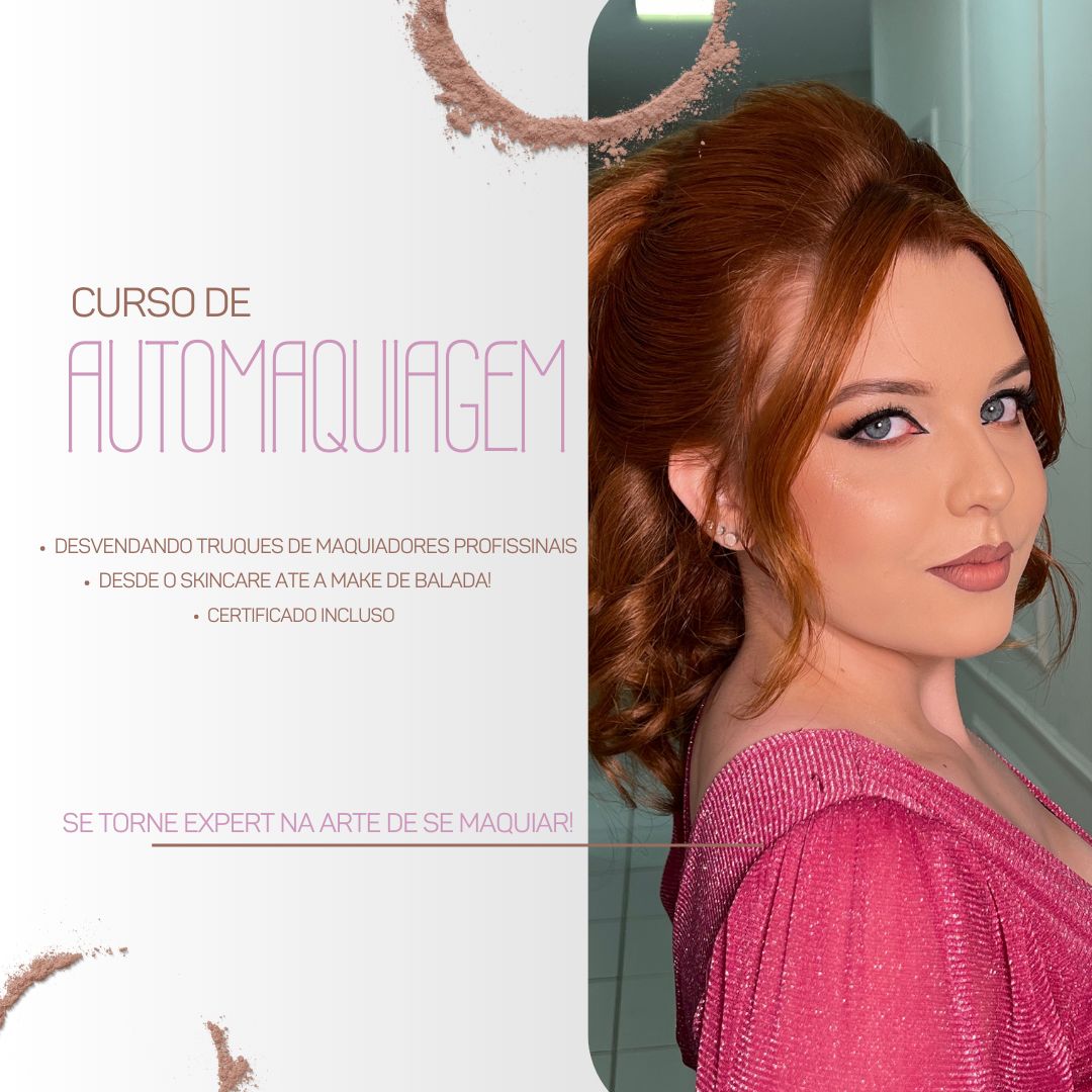 Curso completo de auto maquiagem! - Nair Scarlet | Hotmart