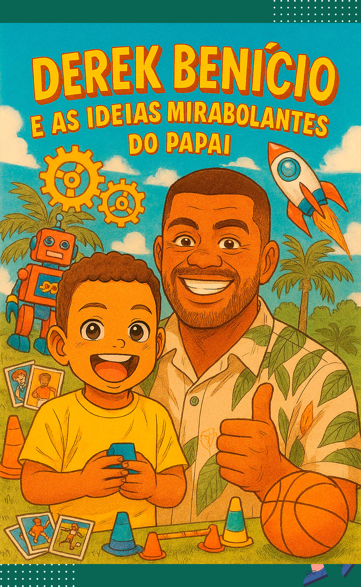 Derek Benício e as Ideias Mirabolantes do Papai - Everton Borges Au...