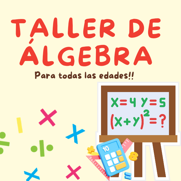 Taller de álgebra - Maria Elena García Portillo | Hotmart