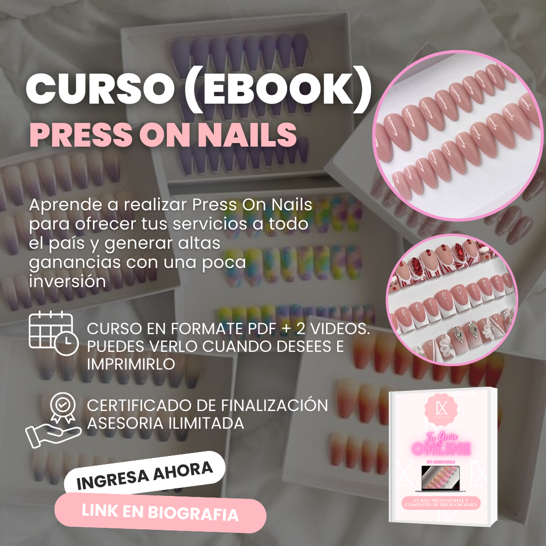 Press On Nails Como Negocio - Ana Stang | Hotmart