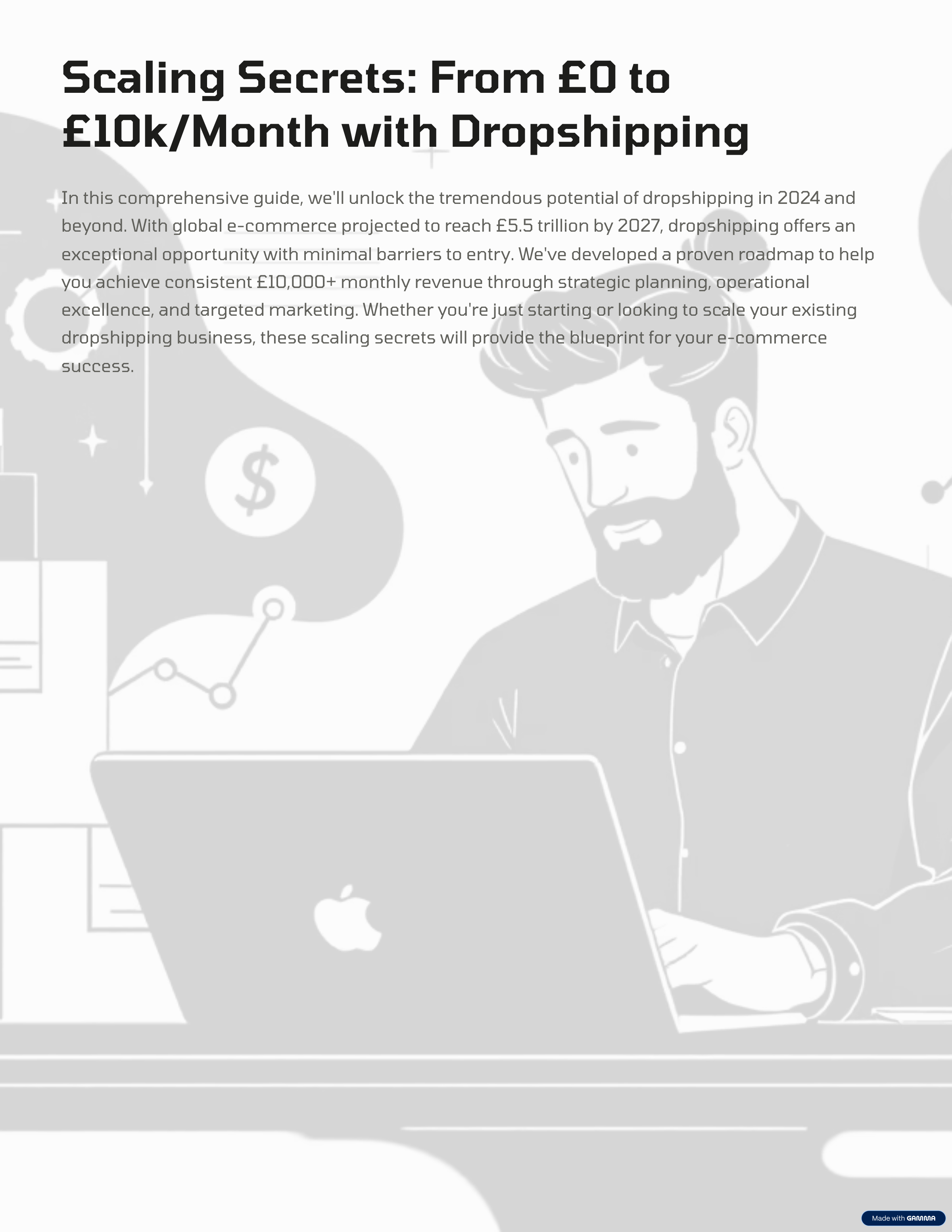 Scaling Secrets: From $0 to $10k/Month with Dropshipping