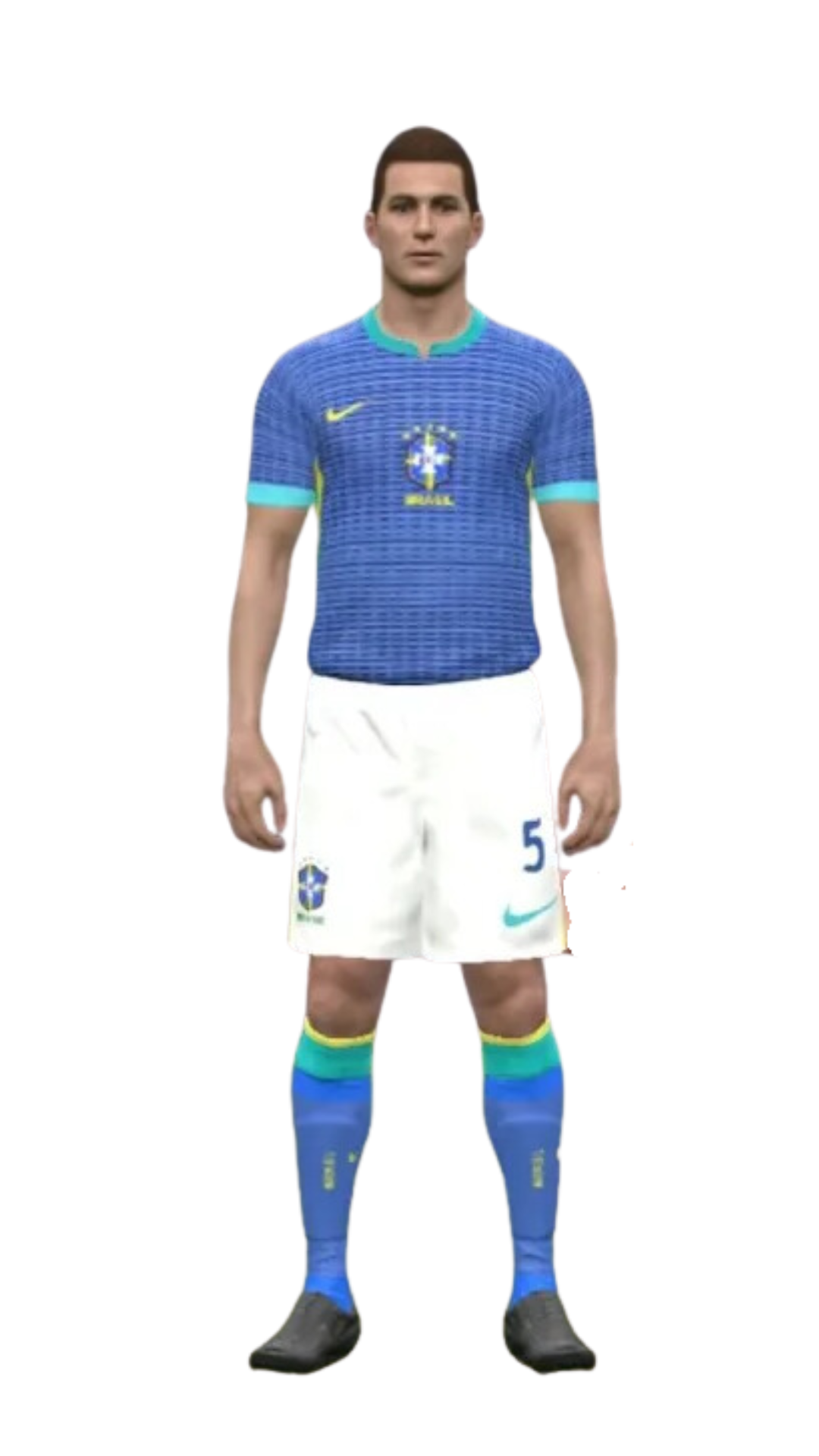 Brasil! Kit de Uniforme 2 Seleção Brasileira PES2018 Ps3 - Felipe D...