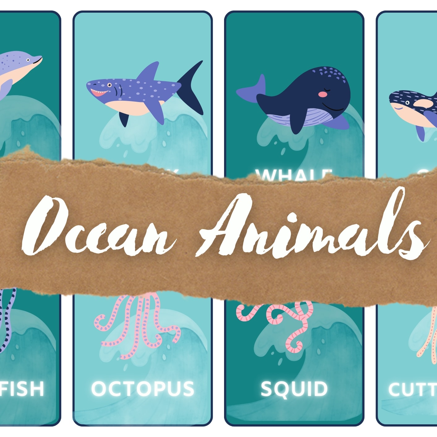 Ocean Animals - Middle School - Natalia Costa Netto de Oliveira Fer...