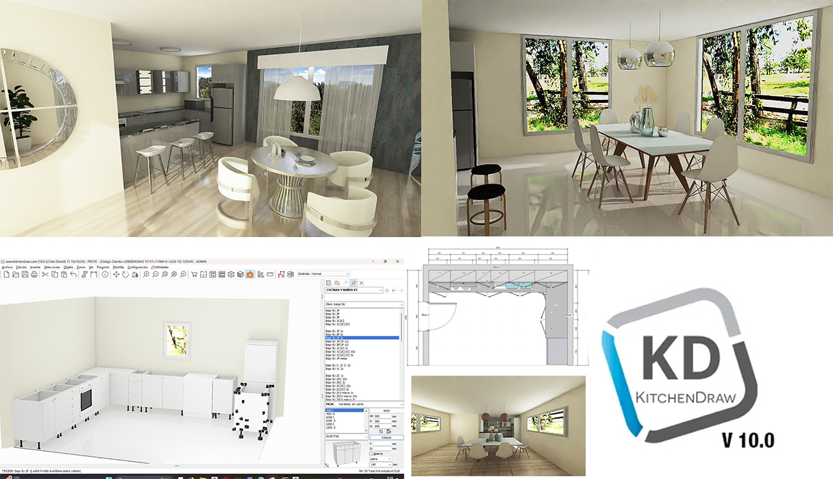APRENDE DISEÑO DE COCINAS CON KITCHENDRAW 10.0 - LAR 7 ESTUDIO | Ho...