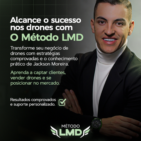 Método Lucrando no Mercado de Drones - Jackson Moreira | Hotmart