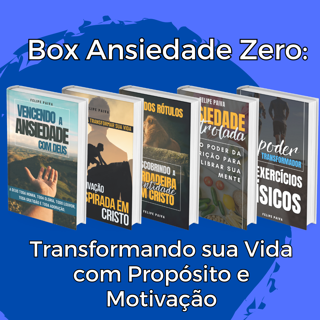 Box Ansiedade Zero - Felipe da Silva Paiva | Hotmart