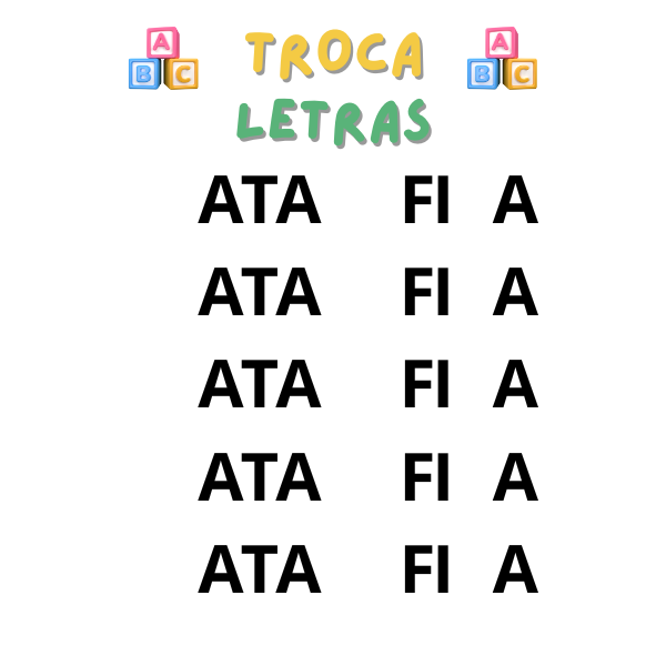 Troca letras