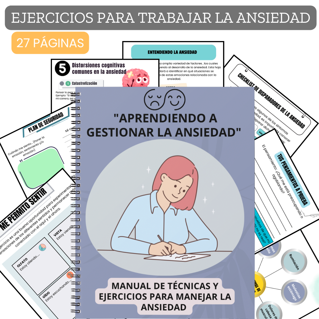 Manual de técnicas y ejercicios para manejar la ansiedad - Ana | Ho...