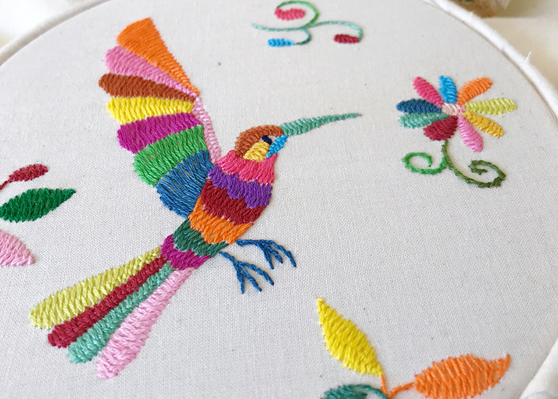 PDF Diseño Colibrí para bordado tenango - Casa Bartolo Mx | Hotmart