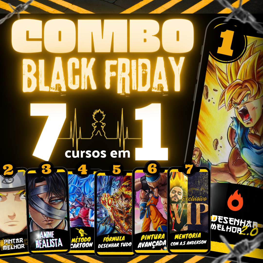 Black Friday - Combo 7 Cursos em 1 (A.S Anderson)