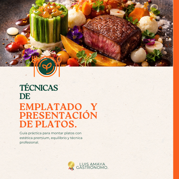 Técnicas de emplatado y presentación de platos - LUIS ANGEL AMAYA R...