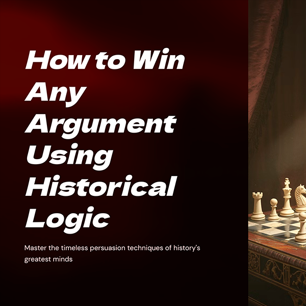 How to Win Any Argument Using Historical Logic