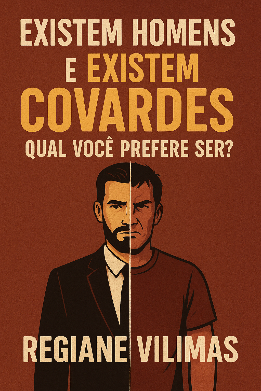 Existem Homens e Existem Covardes. Qual você prefere ser? - REGIANE...