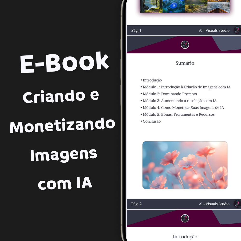Criando e Monetizando Imagens com Inteligência Artificial - AI - Vi...