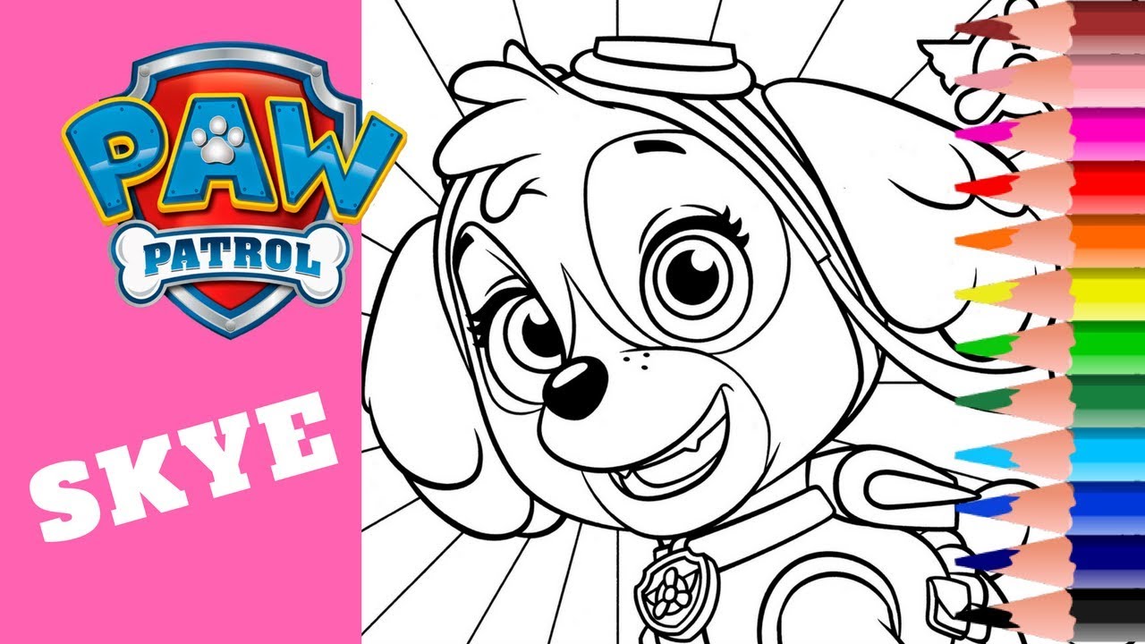 Skye Coloring Book