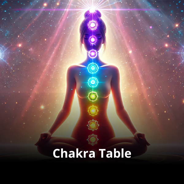 Chakra Table