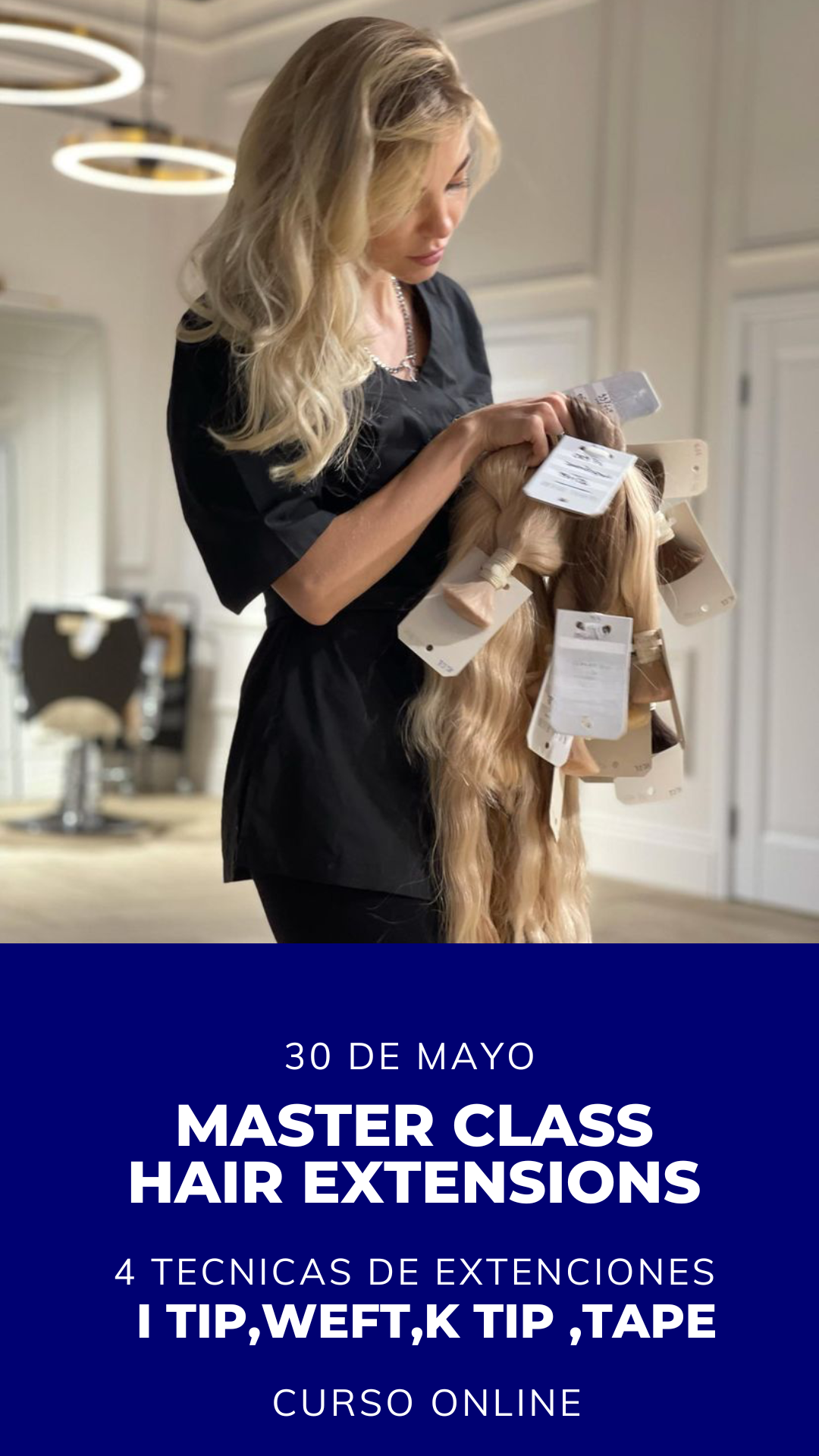 MASTER CLASS HAIR EXTENSIONS - Noelayne plasencia | Hotmart