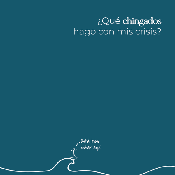 ¿Qué chingados hago con mis crisis?
