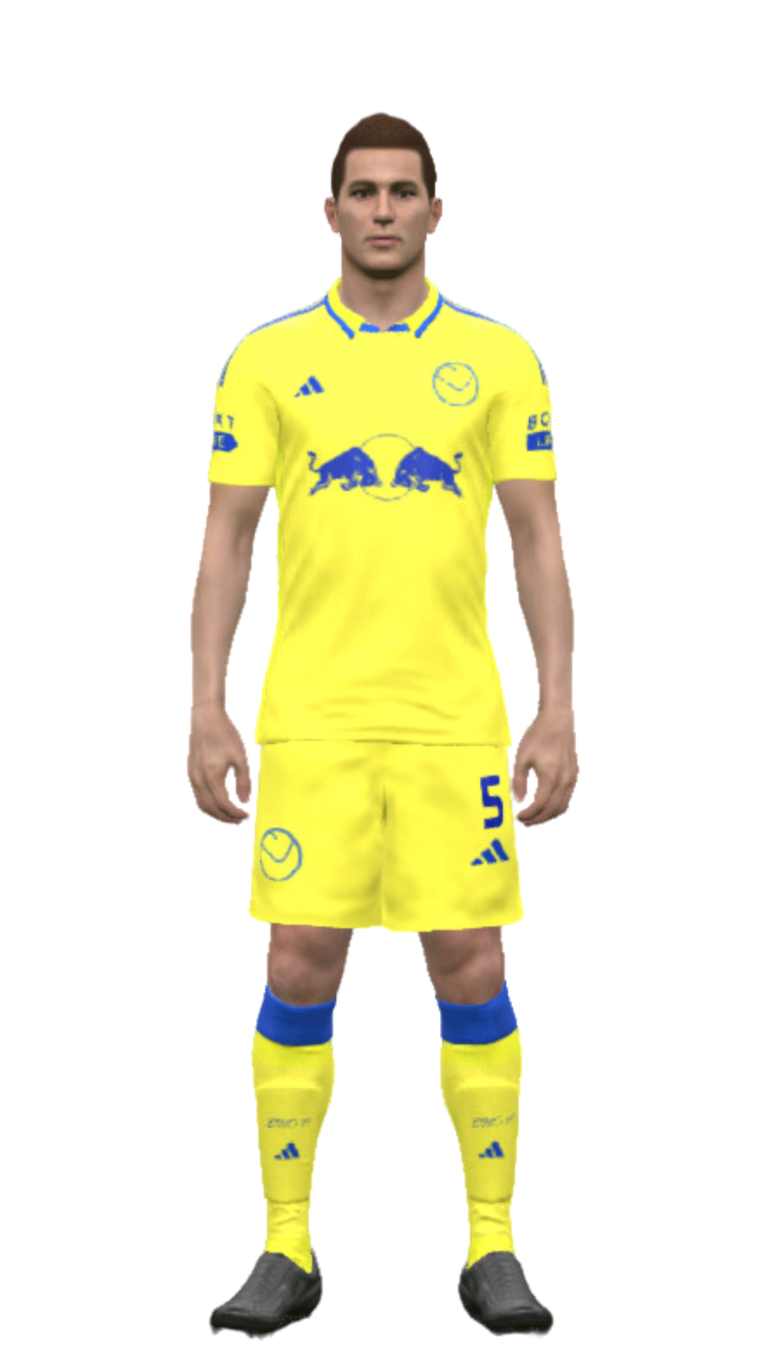 Leeds United 24/25 Kit do uniforme 2 para PES2018 Ps3