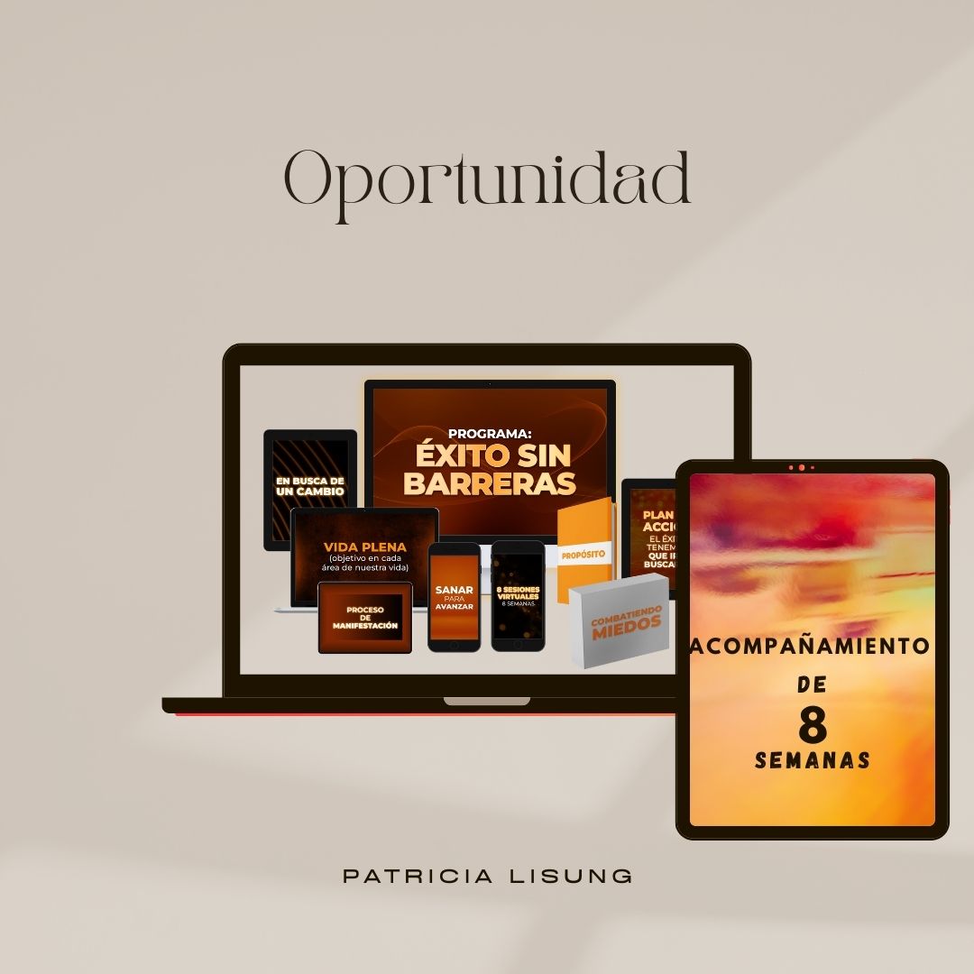 Programa Éxito Sin Barreras - Acompañamiento de 8 semanas - Patrici...