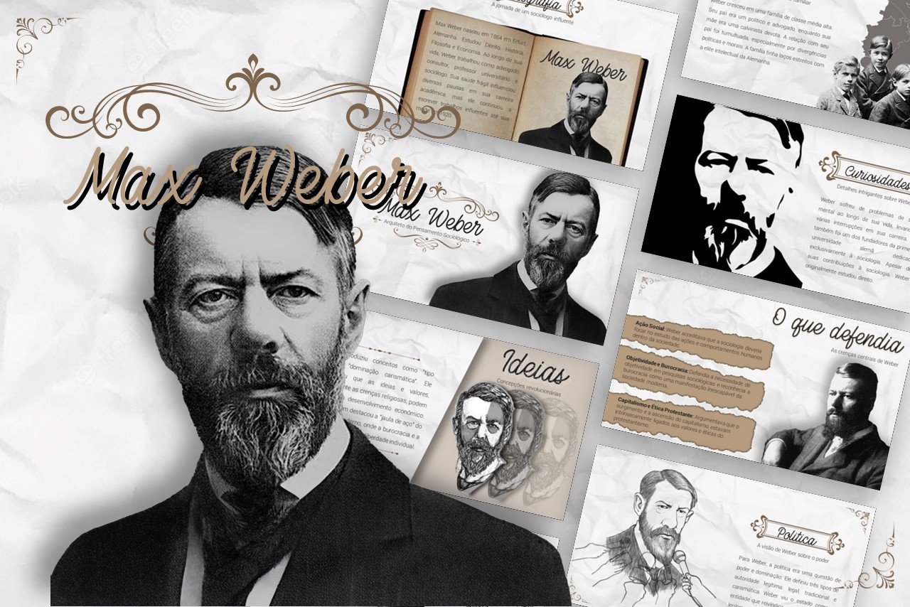 Max Weber - Template de PowerPoint - Marcelo Setubal | Hotmart