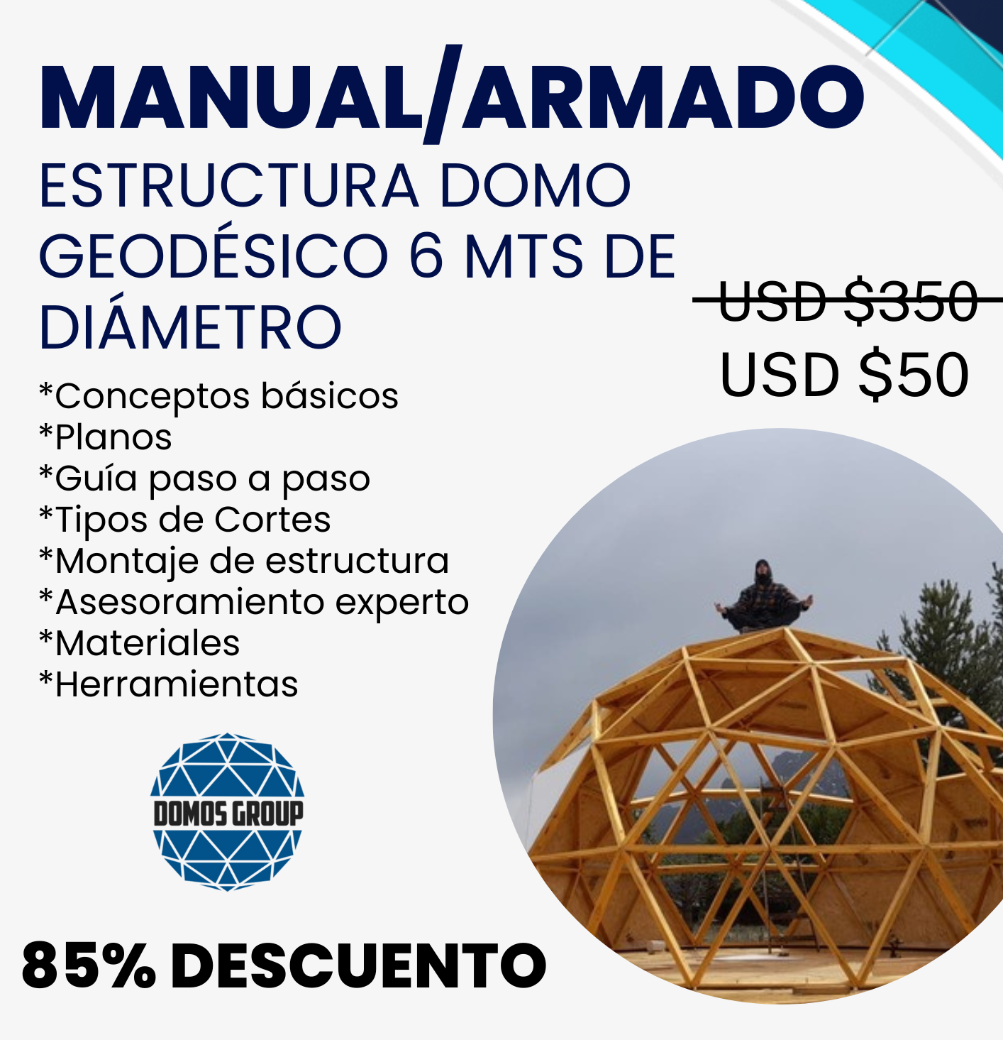 Domos Geodésicos 6m: Guía Completa para Construcción y Diseño - Gru...