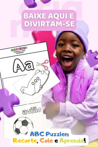 Kidsverso - ABC Puzzler: Recorte, Cole e Aprenda. - Digi Estou | Ho...