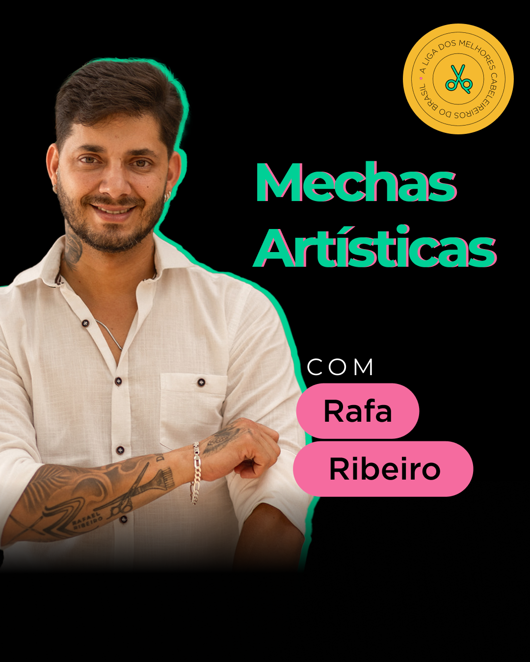 ️ Mechas Artísticas com Rafa Ribeiro - A Liga dos melhores cabelei...