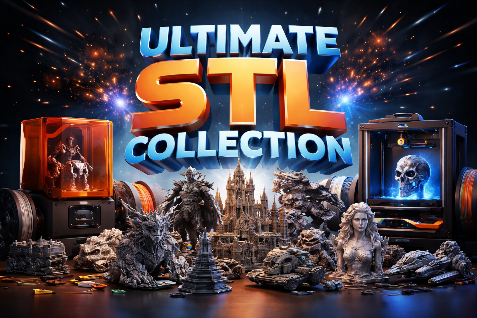 ULTIMATE STL COLLECTION +10.000 STL - Rodrigo Florio | Hotmart