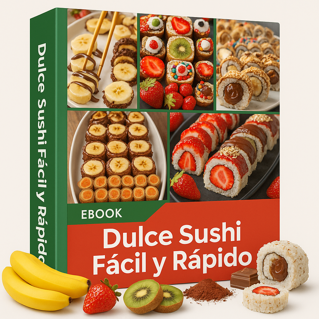 “Dulce Sushi Fácil y Rápido: resultados profesionales sin complicar...